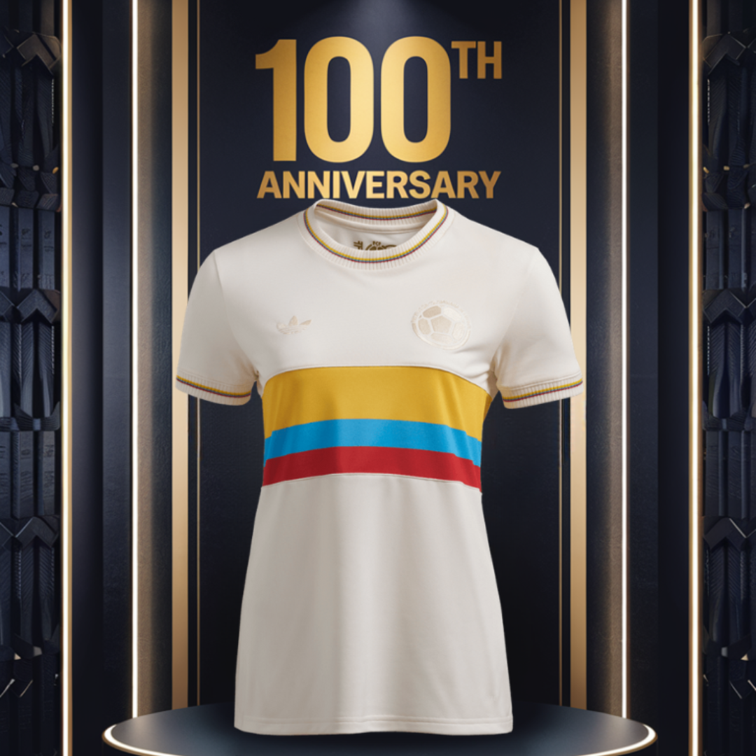 CAMISETA COLOMBIA 100 AÑOS – Yaencasa